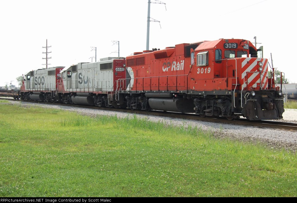 CP 3019, SOO 4448 & 4428
